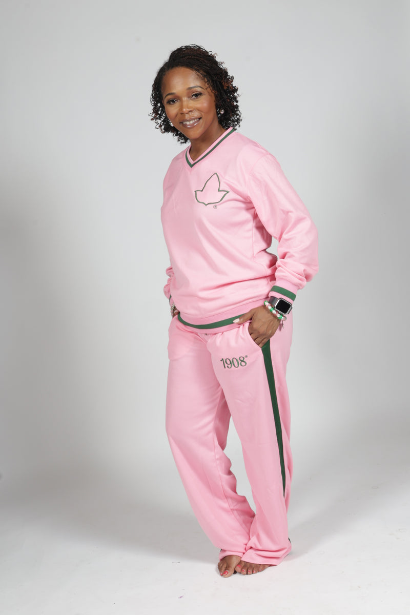 PEBBLES' PINK TRACK PANTS – Passionate Pebbles' LLC