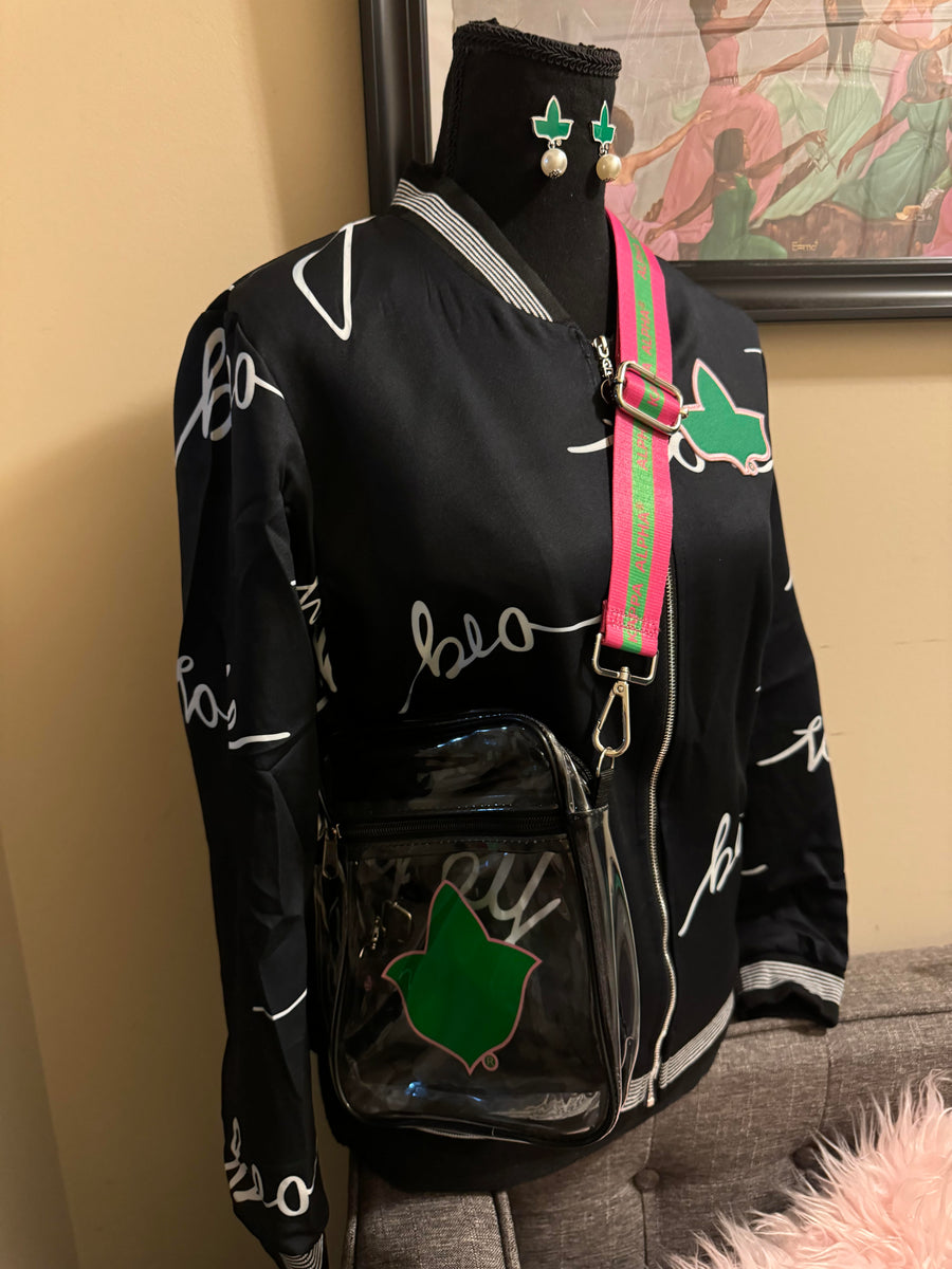 AKA BLACK CLEAR STADIUM PURSE-AKA PUSRE STRAP SOLD Separate ...